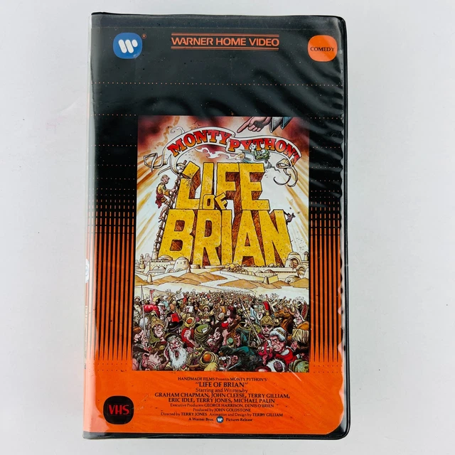 MONTY PYTHON LIFE of Brian VHS Clamshell Edition Graham Chapman, John ...