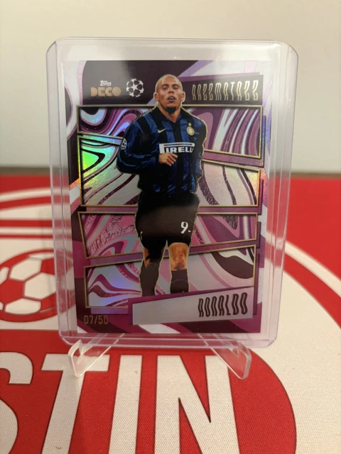 TOPPS DECO 2025/26 Ronaldo R9 /50 Razzmatazz - CASE HIT Real Madrid £52 ...