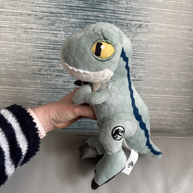 JURASSIC WORLD CAMP CRETACEOUS - VELOCIRAPTOR PLUSH soft toy DINOSAUR ...