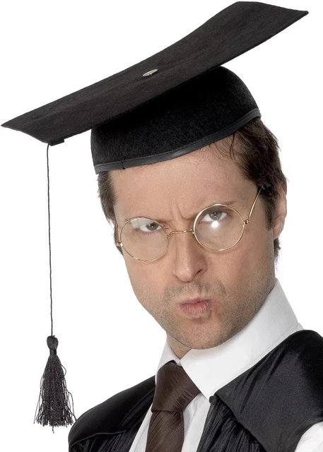 SMIFFYS MORTAR FELT Board Hat, Black £4.71 - PicClick UK