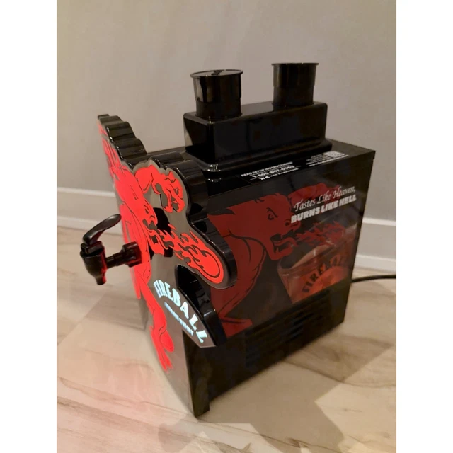 FIREBALL WHISKEY DOUBLE Bottle C4 Shot Chiller Refrigerated Beverage ...
