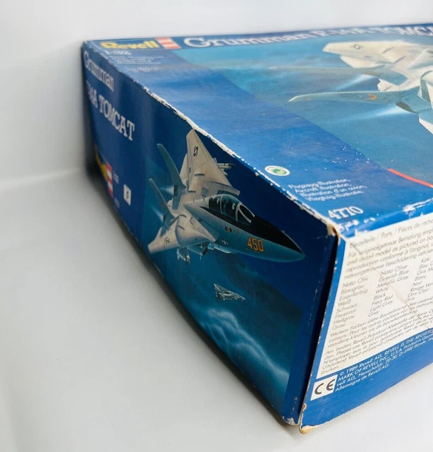 SCALE MODEL KIT - "Grumman F-14A Tomcat" 1:32 Revell #4770, Open-Box w ...