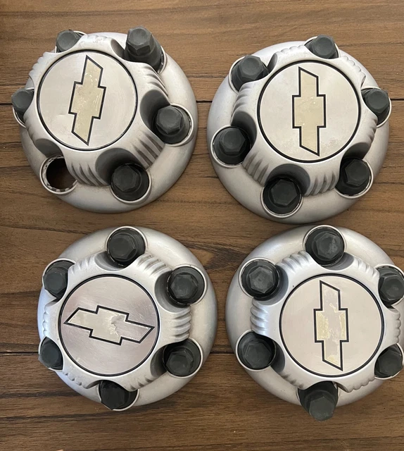 CHEVROLET CHEVY CENTER Hub Caps 6 Lug 9596661 959659 4X OEM $90.68 ...