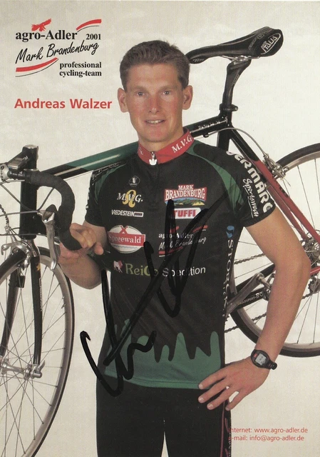 ORIGINAL UNTERSCHRIEBENE AUTOGRAMMKARTE ANDREAS WALZER Olympiasieger 1992 Bahn EUR 4,99 ...