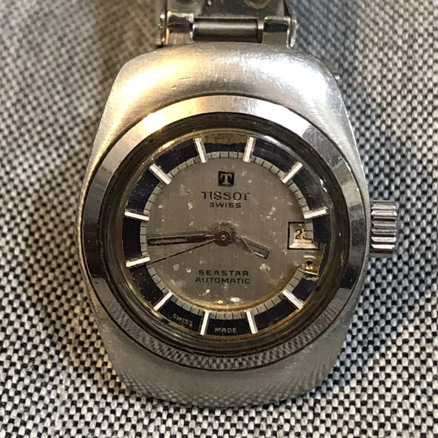 TISSOT SEASTAR AUTOMATIC Lady Cal.2591 Acciaio Anni 70 EUR 50,00 ...