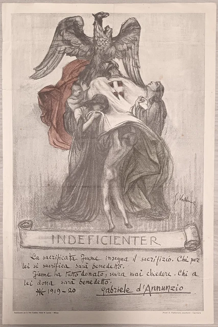 GABRIELE D' ANNUNZIO - Arditi - Fiume - Sergio Vatteroni EUR 230,00 ...