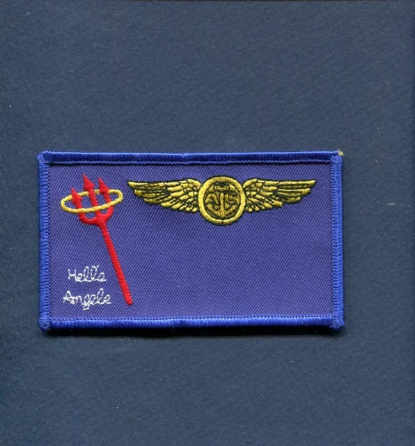 VMFA-321 HELLS ANGELS F-4 PHANTOM Naval Aviator USMC Squadron Name Tag ...