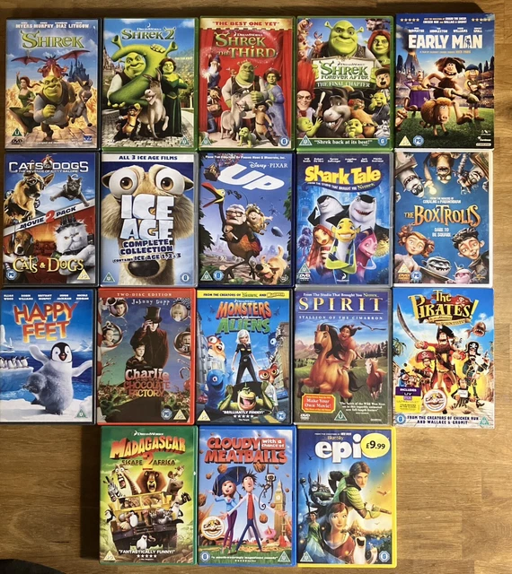 18 X CHILDREN'S DVD Bundle. 21 films Family, Kids, Job Lot. Disney, DreamWorks, £10.99 - PicClick UK
