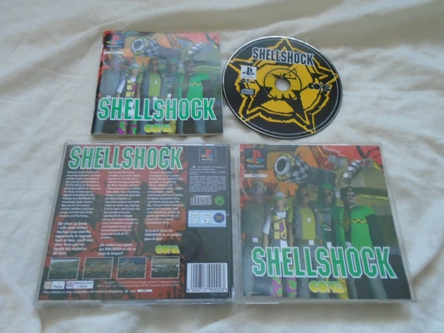 SHELLSHOCK PS1 (COMPLETE) Sony Playstation rare black label £19.95 ...