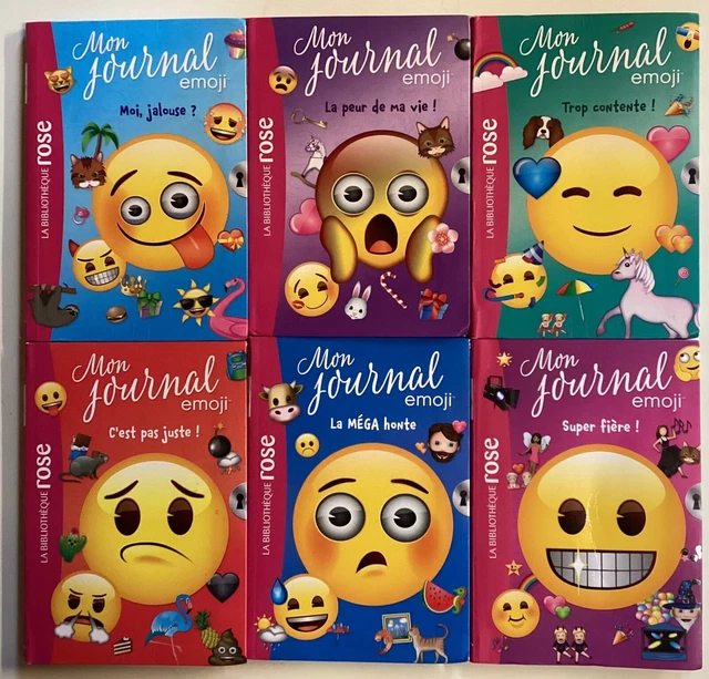 MON JOURNAL EMOJI tomes 1 à 6 Bibliothèque rose EUR 18,00 - PicClick FR