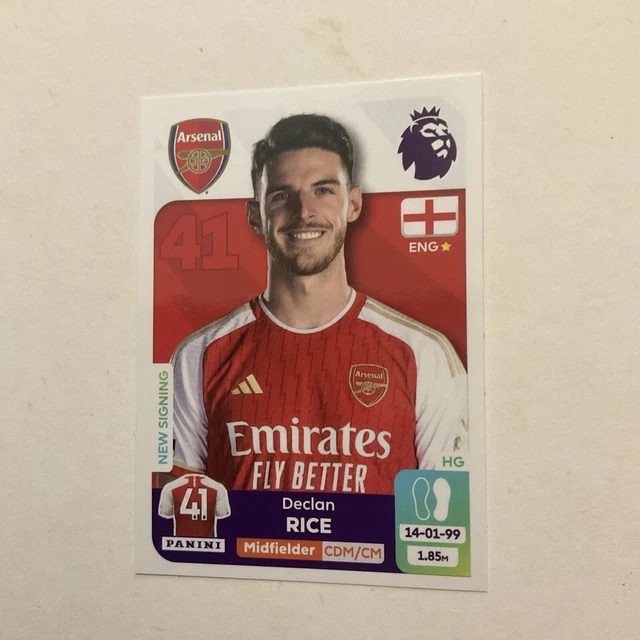 PANINI PREMIER LEAGUE sticker 2024 Declan rice No 68 Mint EUR 1,64 ...