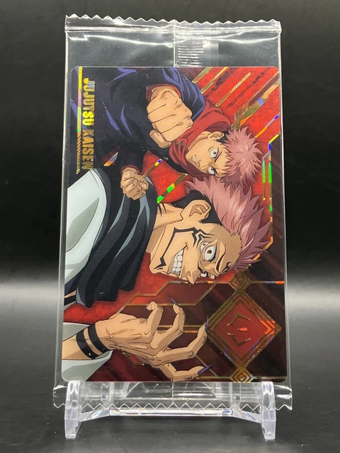 YUJI ITADORI RYOMEN Sukuna Jujutsu Kaisen Wafer Cards SP TCG Japanese ...