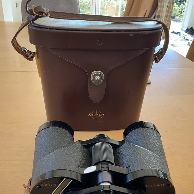 SWIFT AUDUBON 8,5X,44 Extra Wide Field Binoculars Great Condition £45. ...
