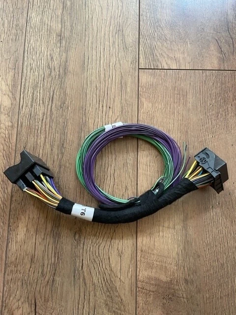 VW TRANSPORTER T6 Rear speaker Add On T-Harness - 6m of cable £40.00 ...