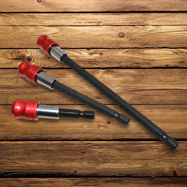 1/4INCH SELF-LOCKING SCREWDRIVER Head Bit Set Hexagonal Hex Bit ...