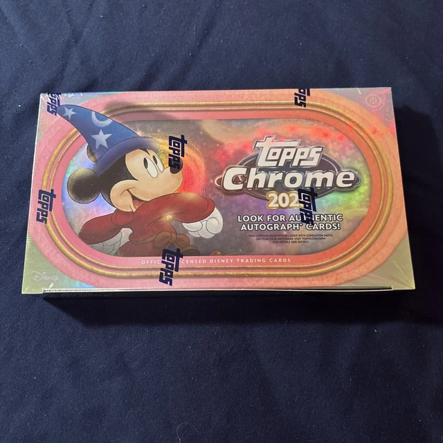 TOPPS CHROME DISNEY 2025 Hobby Box confirmed In Hand, Fast Dispatch £ ...