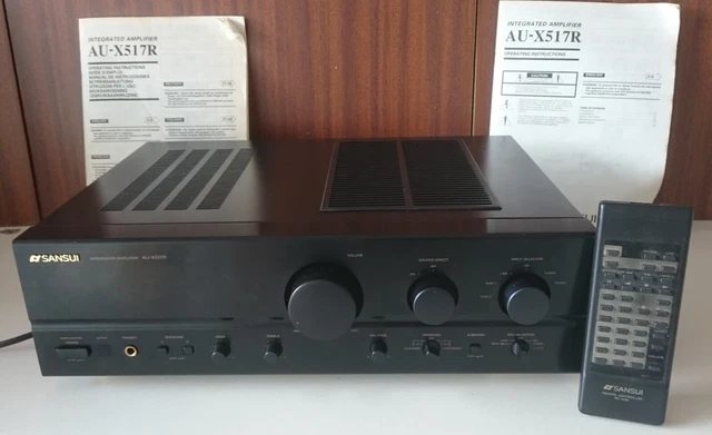 SANSUI COMPLETE HI-FI System in Perfect condition + Manuals and Remote ...