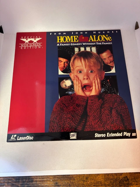 HOME ALONE LASERDISC 1990 Laser Disc Macaulay Culkin Joe Pesci used $25 ...