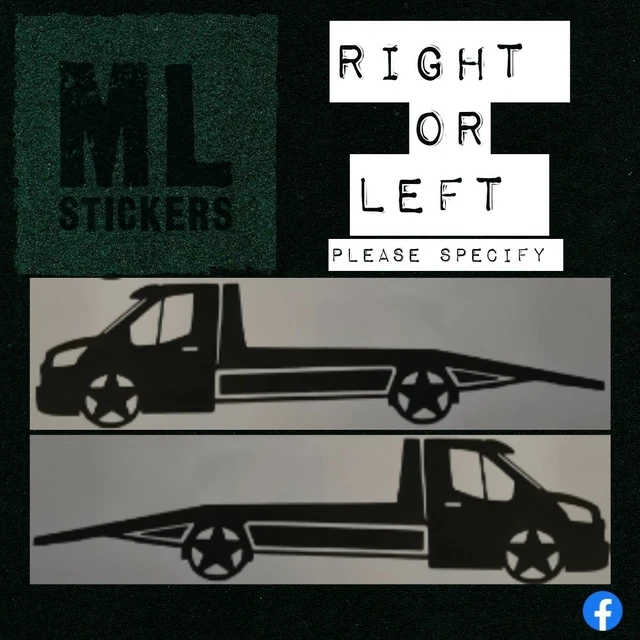 MK8 MODIFIED FORD TRANSIT RECOVERY TRUCK vinyl sticker £3.15 - PicClick UK