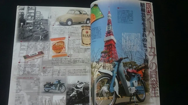 HONDA SUPER CUB 50th Anniversary Catalog, Motorcycle History, Used VV7 ...