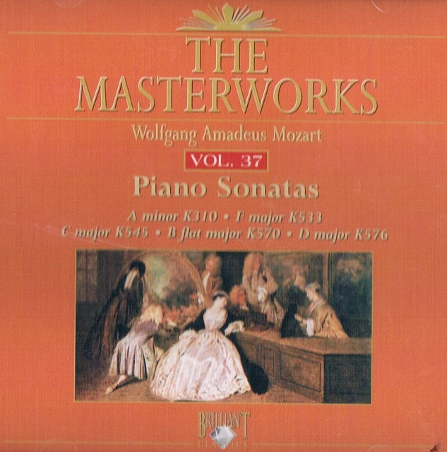 WOLFGANG AMADEUS MOZART The Masterworks Vol... 37 / Piano Sonatas 1 CD . EUR 1,80 - PicClick FR