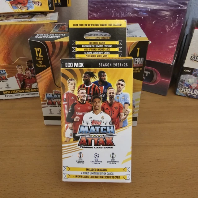 TOPPS MATCH ATTAX 24/25 Champions League 2024/2025 - 3x Eco Pack EUR 18,86 - PicClick DE