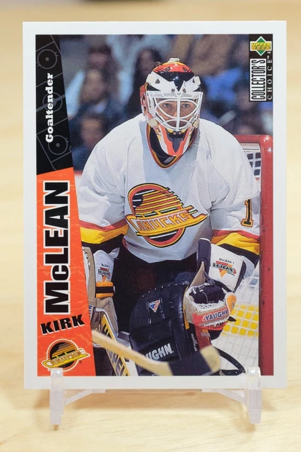 1996-97 UD COLLECTOR'S Choice Base #271 Kirk McLean - Canucks de ...