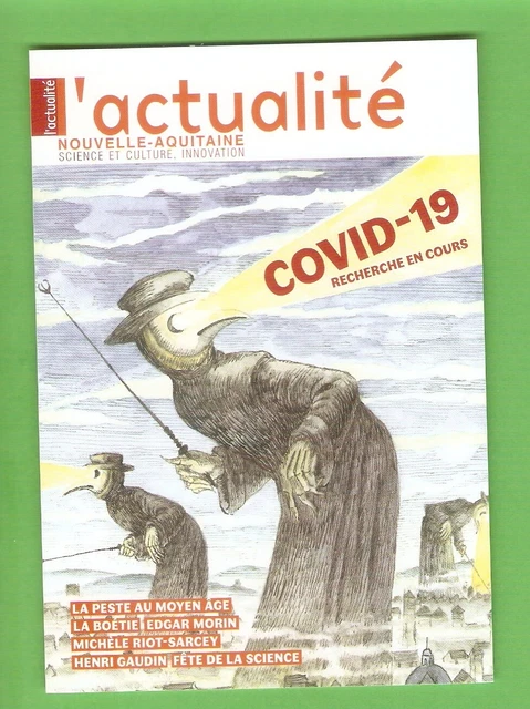L'ACTUALITÉ CARTE postale DESSIN d'Edouard LEKSTON ( peste dans Roméo ...