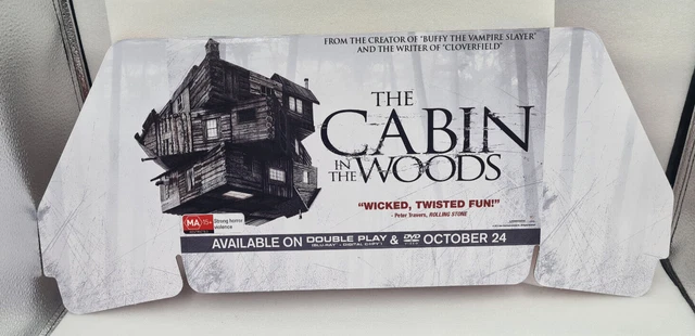 HORROR DOUBLE SIDE movie cardboard stand up standee display MINT LIKE ...