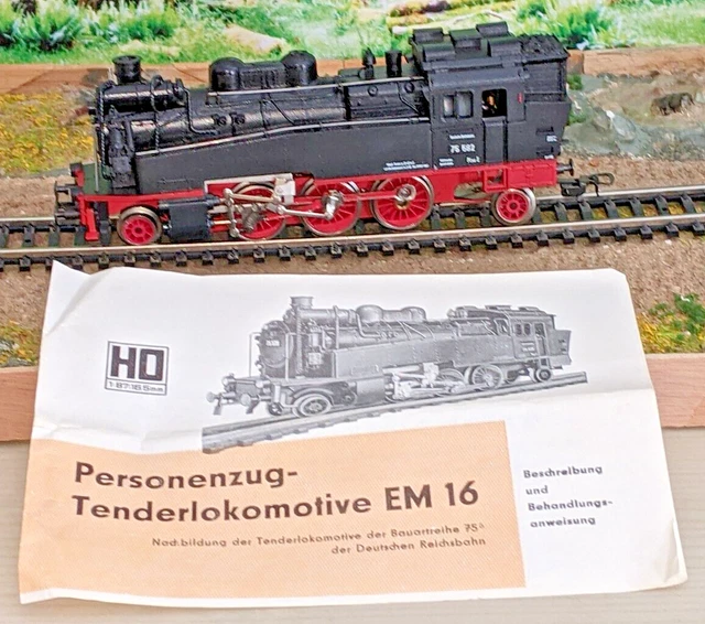 SPUR HO PIKO DR Lok BR 75 mit OVP EUR 48,00 - PicClick DE