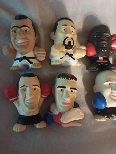 K-1 SET MINIFIGURE Andy Hug Ernesto Hoost Peter Aerts Ray Sefo UFC ...