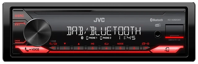 JVC KD-X282DBT MP3-AUTORADIO mit DAB Bluetooth USB AUX-IN EUR 104,99 - PicClick DE