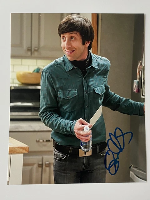 SIMON HELBERG IN-PERSON Signed Autograph 20x25cm Big Bang Theory £90.41 ...