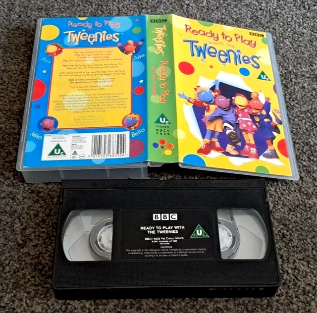 READY TO PLAY With The Tweenies Bbc Video Bella Fizz Pal Vhs Video Kids ...