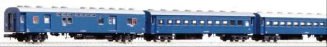 KATO N GAUGE Old Passenger Car 4car Set Blue 10-034-1 Model passenger ...