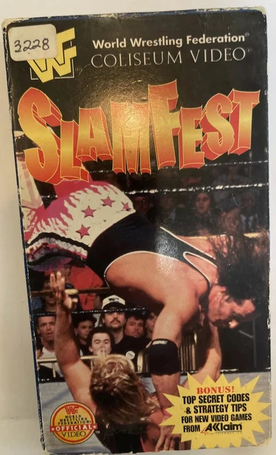 WWF/WWE SLAMFEST COLISEUM Video VHS 1995 Bret Hart Diesel Michael’s 123 Kid £11.44 - PicClick UK