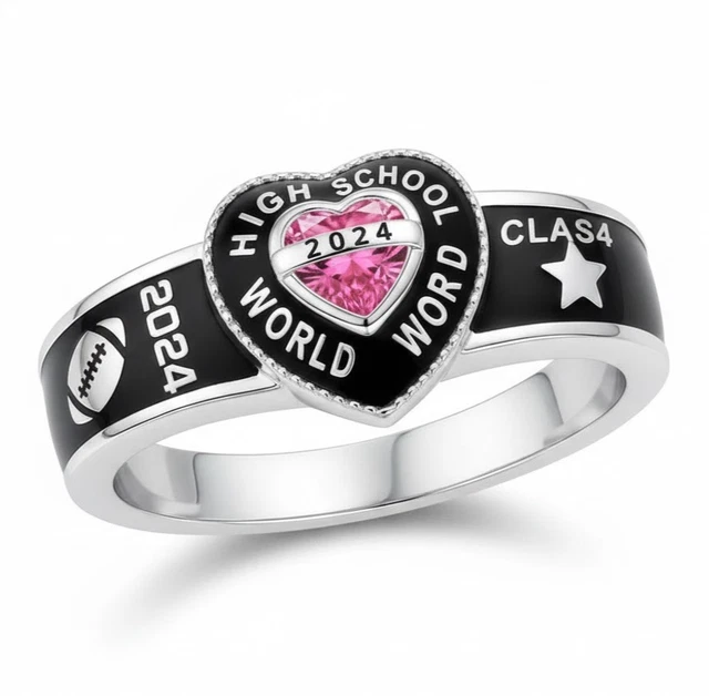 HIGH SCHOOL CLASS Ring For 2026 2027 All Any New Year University Gift ...