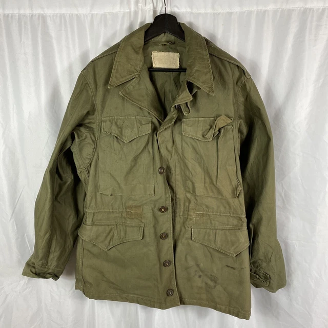 KOREAN WAR M1943 Field Jacket Dated 1948 Size 34R £152.97 - PicClick UK