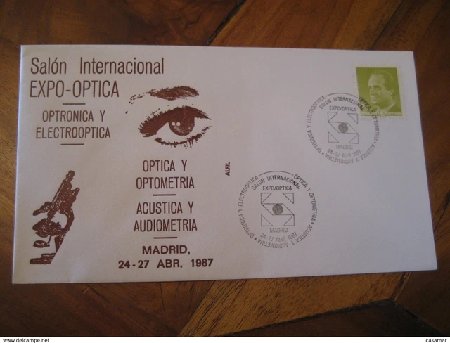 MADRID 1987 OPTRONICA Electrooptica Optica Optometria Acustica Cancel ...
