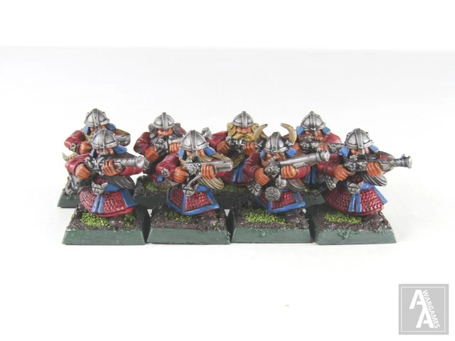 (2615) DWARF THUNDERERS Regiment Dwarfs Cities Of Sigmar Old World ...