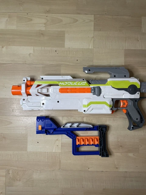 NERF N-STRIKE MODULUS Blaster With Attachments - Tested & Working EUR 9 ...