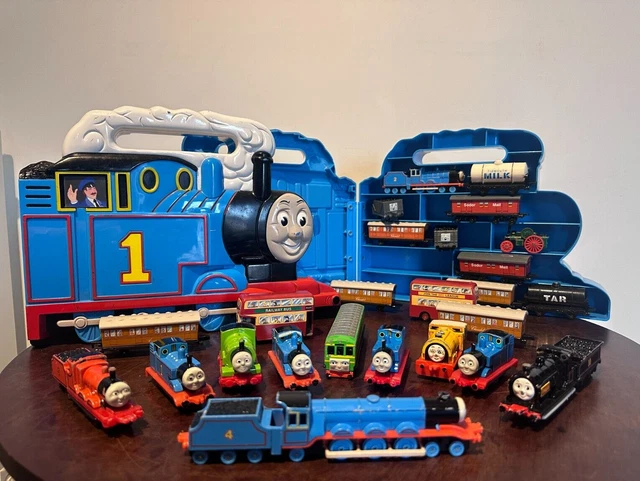 THOMAS THE TANK Engine ERTL 2 x Carry Case 1994, 25 Friends Vintage ...