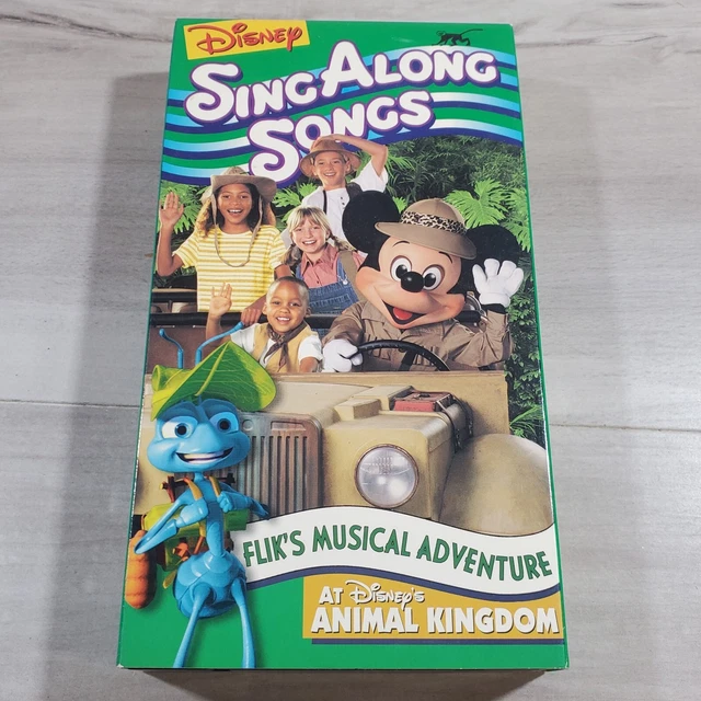 DISNEY'S SING ALONG SONGS Fliks Musical Adventure Circle Of Life VHS ...