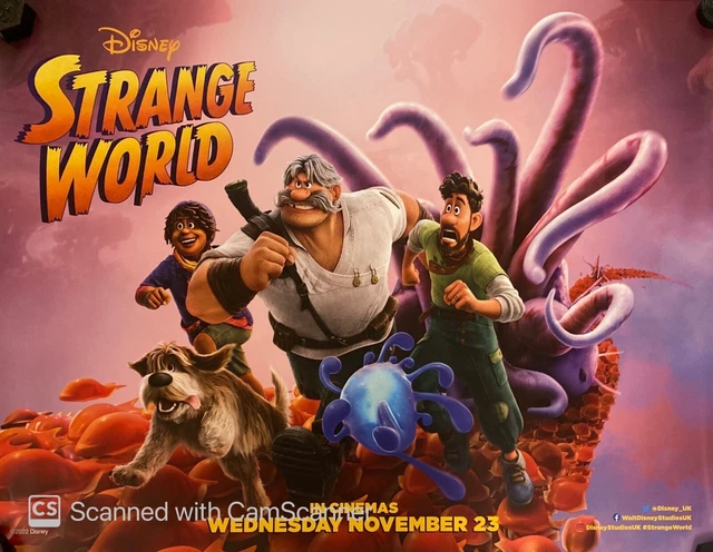 DISNEY PIXAR STRANGE World Quad Movie Poster (30x40") Original and ...