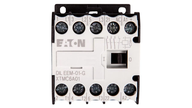 POWER CONTACTOR 6A 3P 24V DC 0Z 1R DILEEM-01-G (24VDC) 051650 /T2AU EUR ...