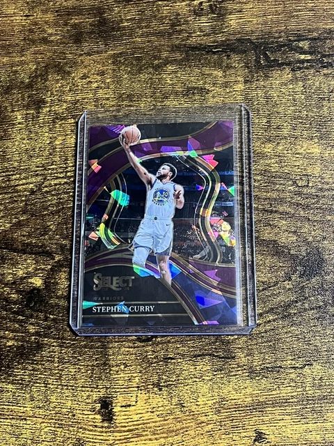 STEPHEN CURRY 2023-24 Panini Select Viola Crackizzato Courtside/99 ...