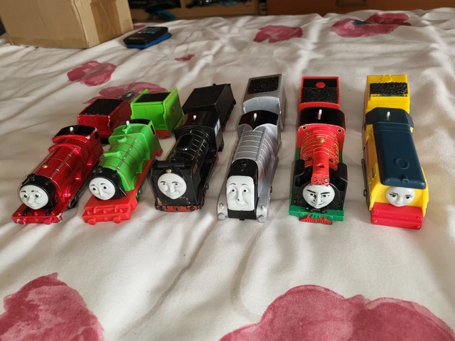 THOMAS THE TANK Engine and Friends Trackmaster Motorised Trains Bundle ...