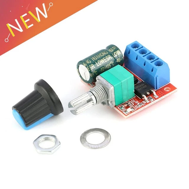 MINI PWM DC-DC Motor Speed Controller Module 5V-28V 5A 90W Speed ...