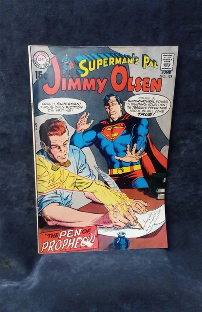 SUPERMAN'S PAL, JIMMY Olsen #129 1970 dc-comics Comic Book $7.60 - PicClick