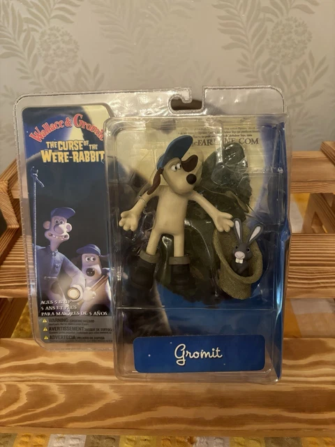 WALLACE AND GROMIT Curse Of The WereRabbit McFarlane Figure gromit with ...